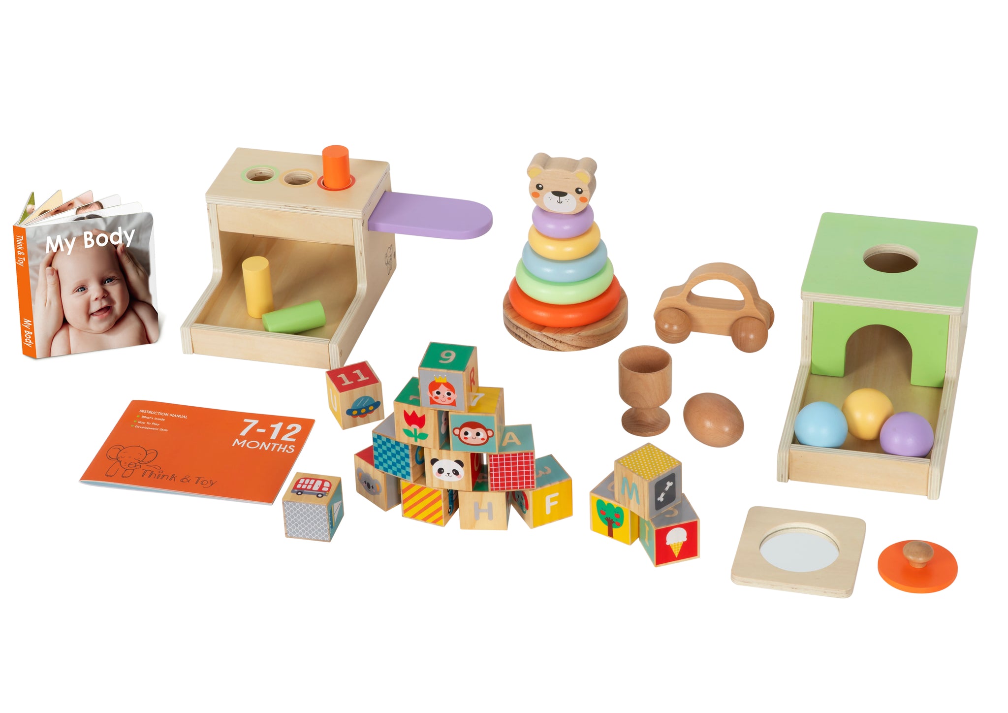 PLAY SET: 7-12 months – Think & Toy